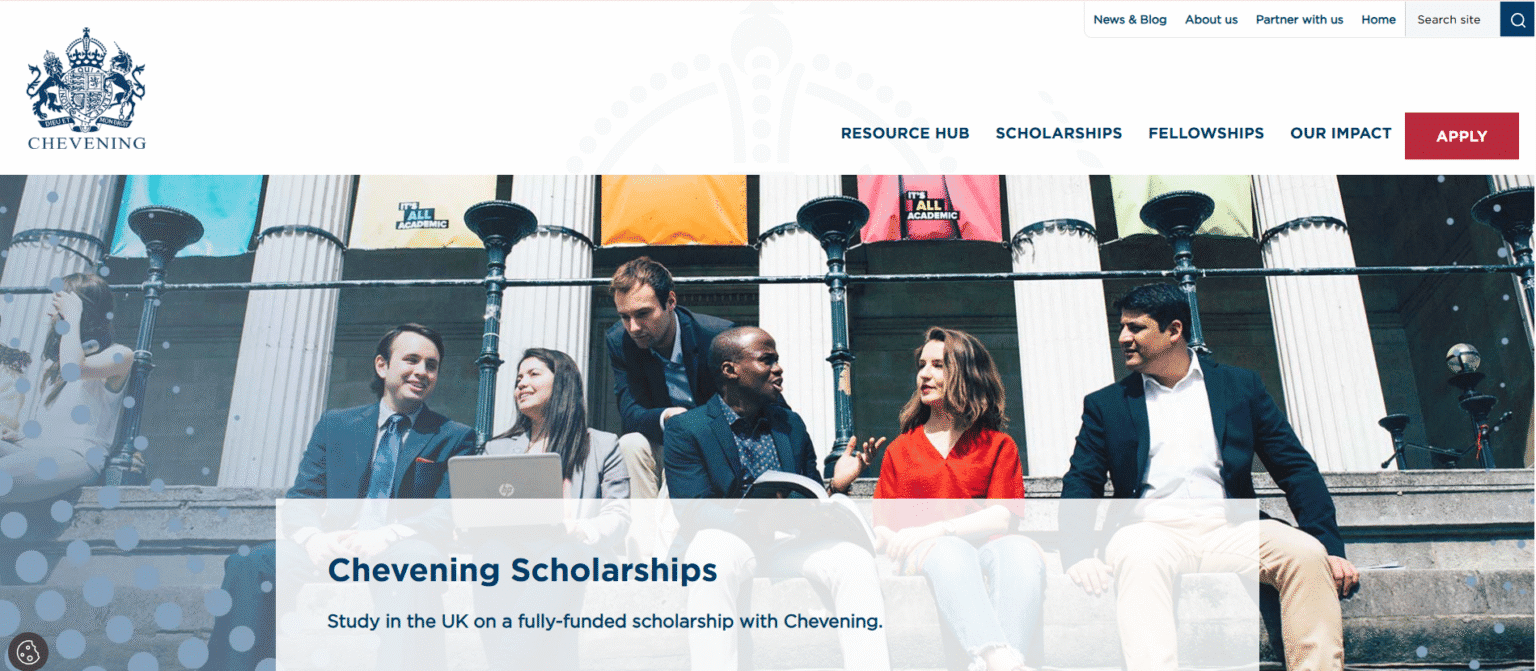 Chevening Scholarship 2026| Fully Funded in UK